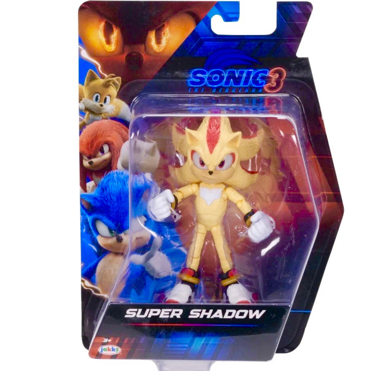 Sonic the Hedgehog 3 Movie 5-inch Super Shadow action figure – Movie ...