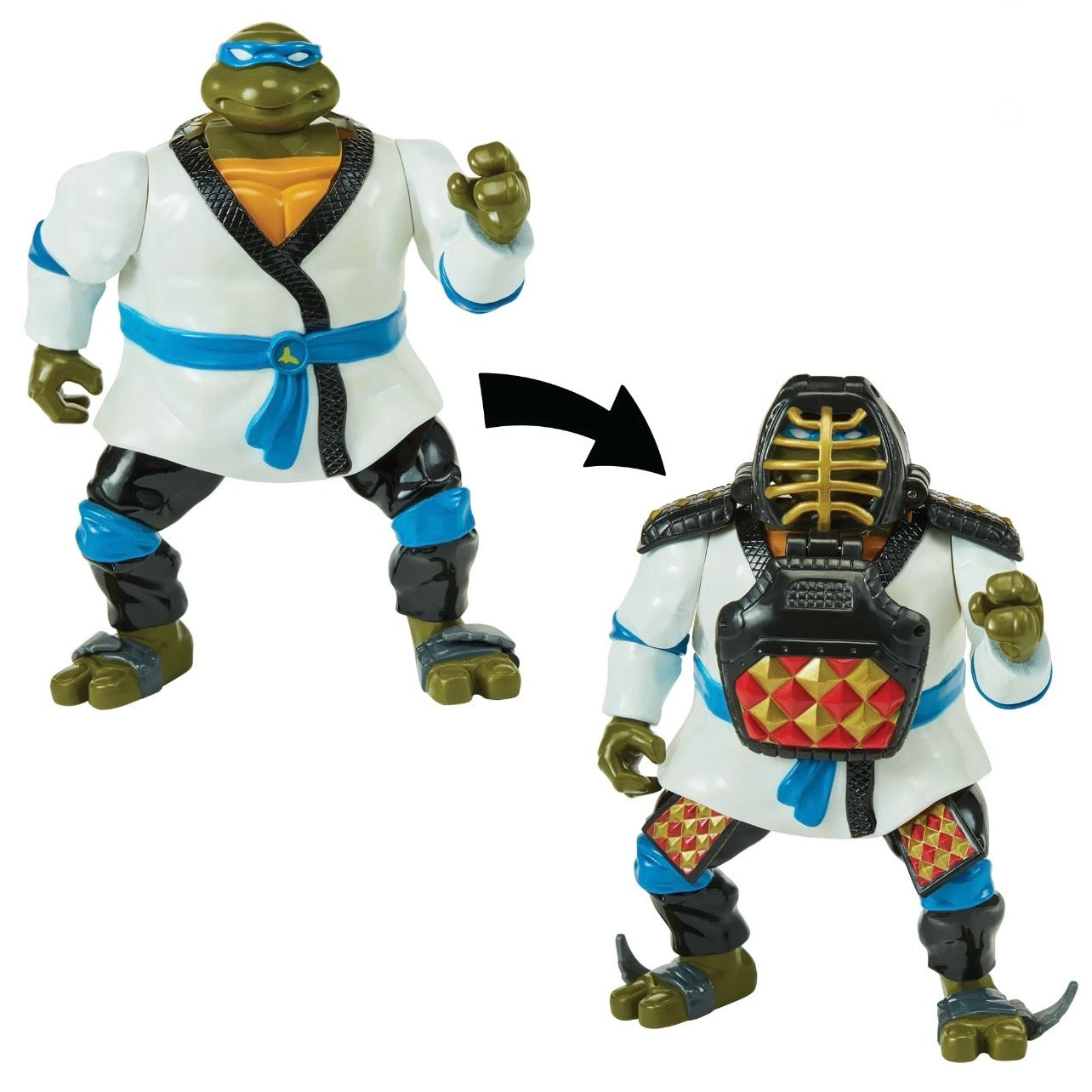 Teenage Mutant Ninja Turtles Auto Mutations Leonardo Action Figure ...