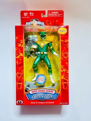 Power Rangers Super Legends Extreme Mighty Morphin Green Ranger – Movie ...
